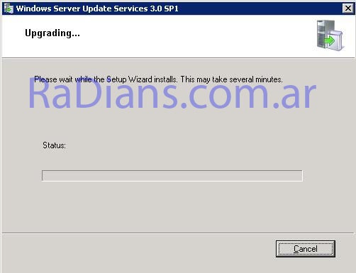 Implementando Windows Update Server SP1 {HOWTO} – RaDians.com.ar