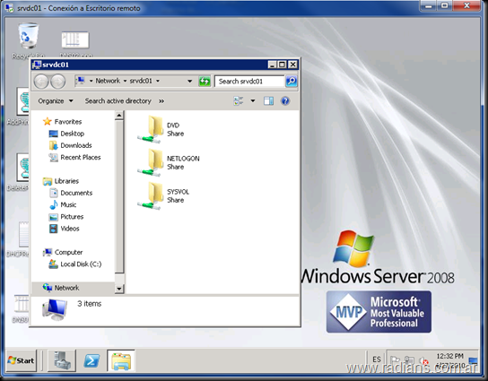 Que hacemos cuando faltan el SYSVOL y Netlogon en nuestro Controlador ...