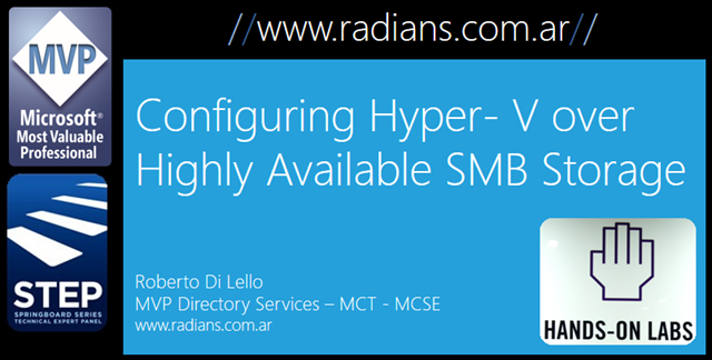 Storage Spaces en Windows Server 2012 R2 [ScreenCast] – RaDians.com.ar
